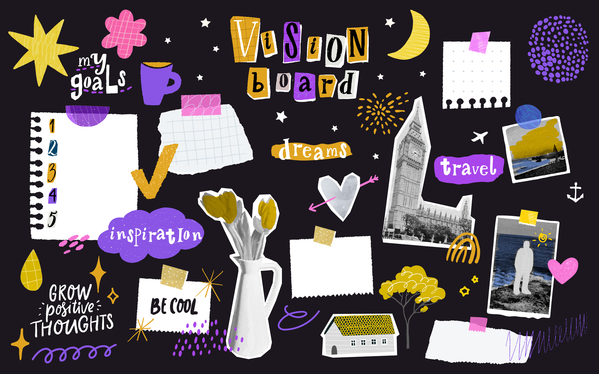 Vision Board Party: Creative Family Goal Setting Ideas for 2025 - Can ...